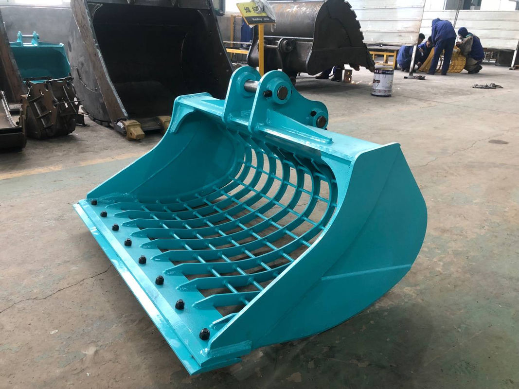 Skid Steer Skeleton Bucket 1.5m3 Excavator Skeleton Bucket For Mining ...