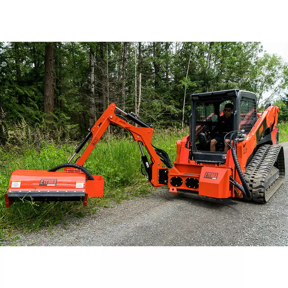 2024 New 1.5-20 Ton Mini Excavator Brush Cutter Flail Mower Forestry ...