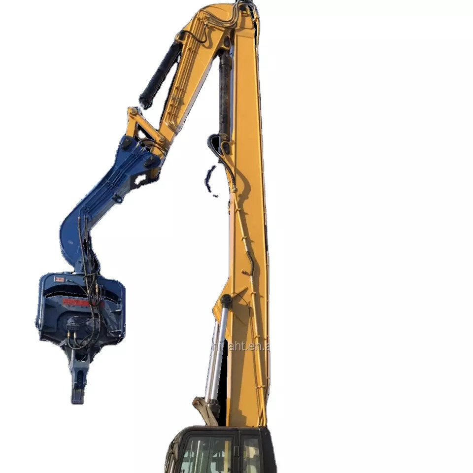 Excavator Pile Driving Long Boom Heavy Equipment Piling Boom Arm for ...