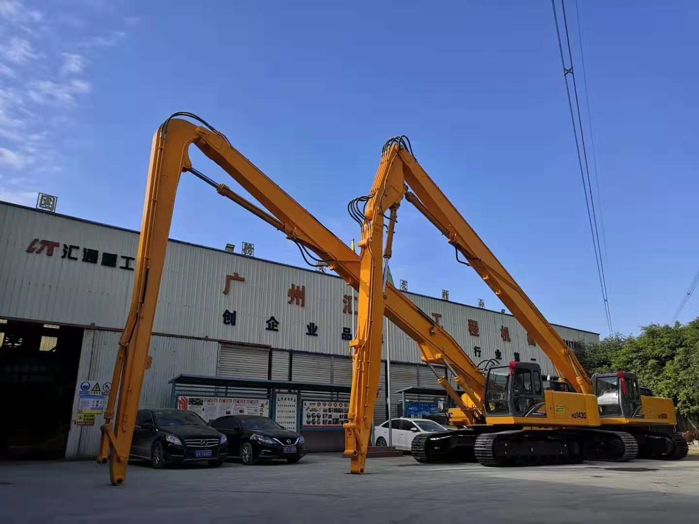 PC CAT EX Long Reach Excavator Booms 30 Meters Length For Construction ...