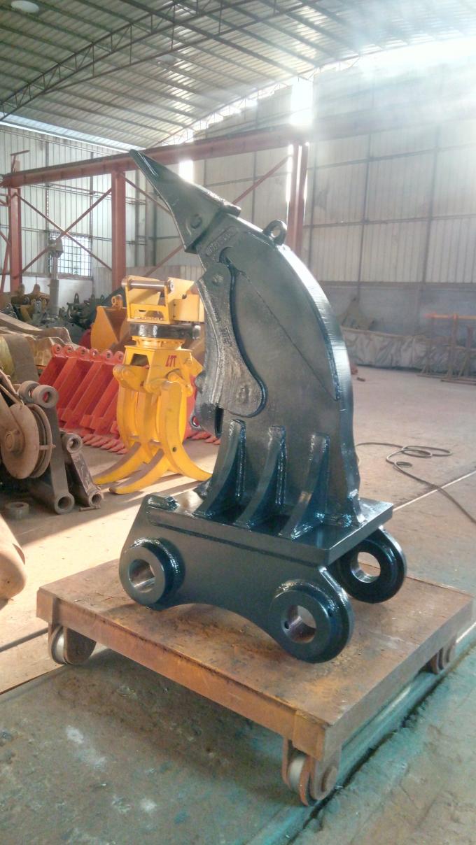 Q345B NM400 Excavator Stump Ripper Stronger Cuting Power