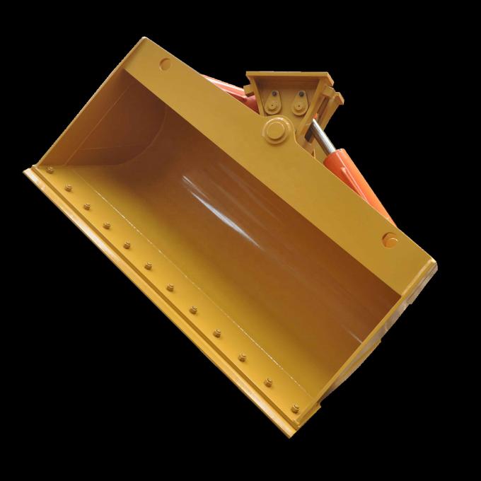 Q355b Excavator Tilt Bucket For Ditch Cleaning Sloping Grading